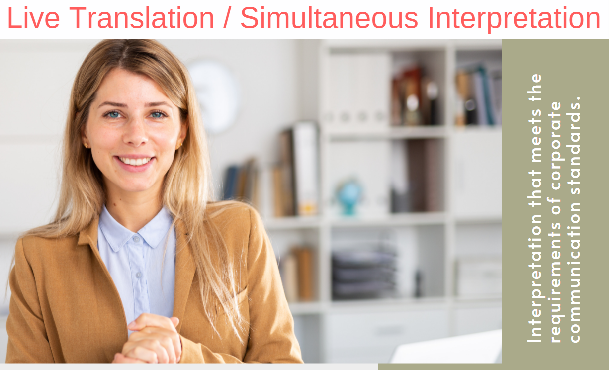About Interpreting Business Meetings, Conferences, Webinars, Town Halls